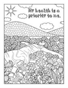 Mindful Nature Affirmations Colouring Pages – Mindful Nature Nut | Mind ...
